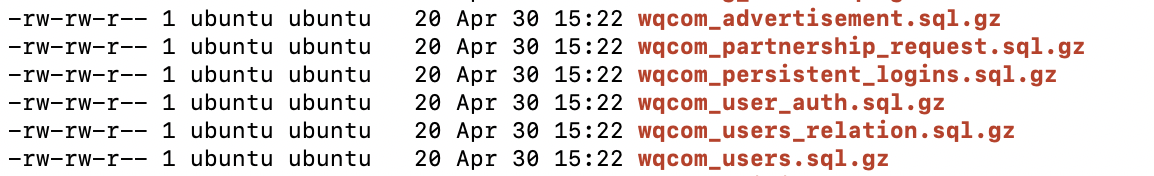 mysqldump를 활용한 MySQL backup - 저장하고 까먹자