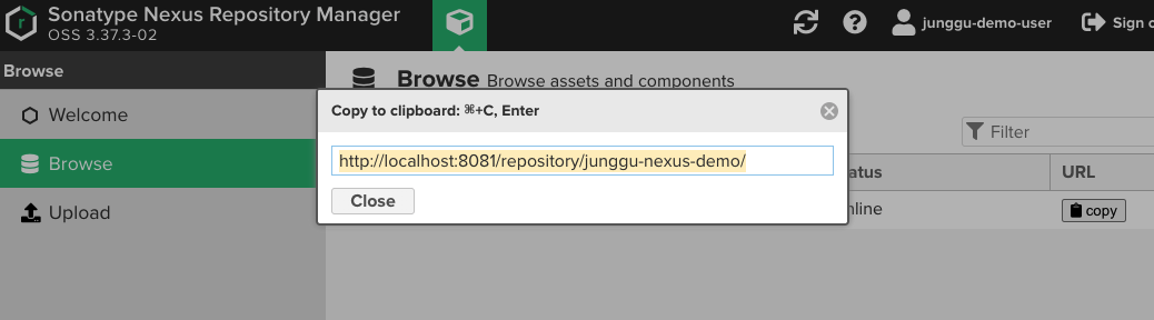 Nexus를 이용한 모듈화 - 저장하고 까먹자