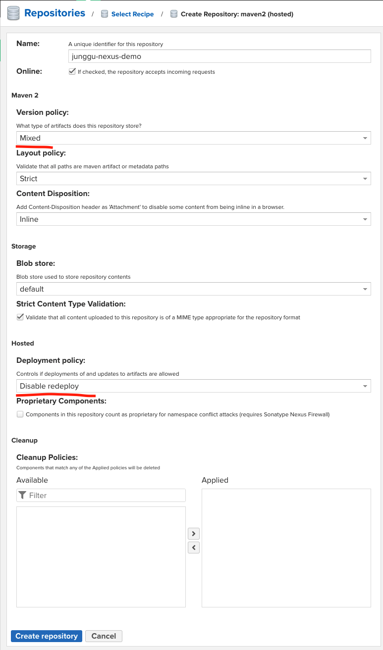 Nexus를 이용한 모듈화 - 저장하고 까먹자